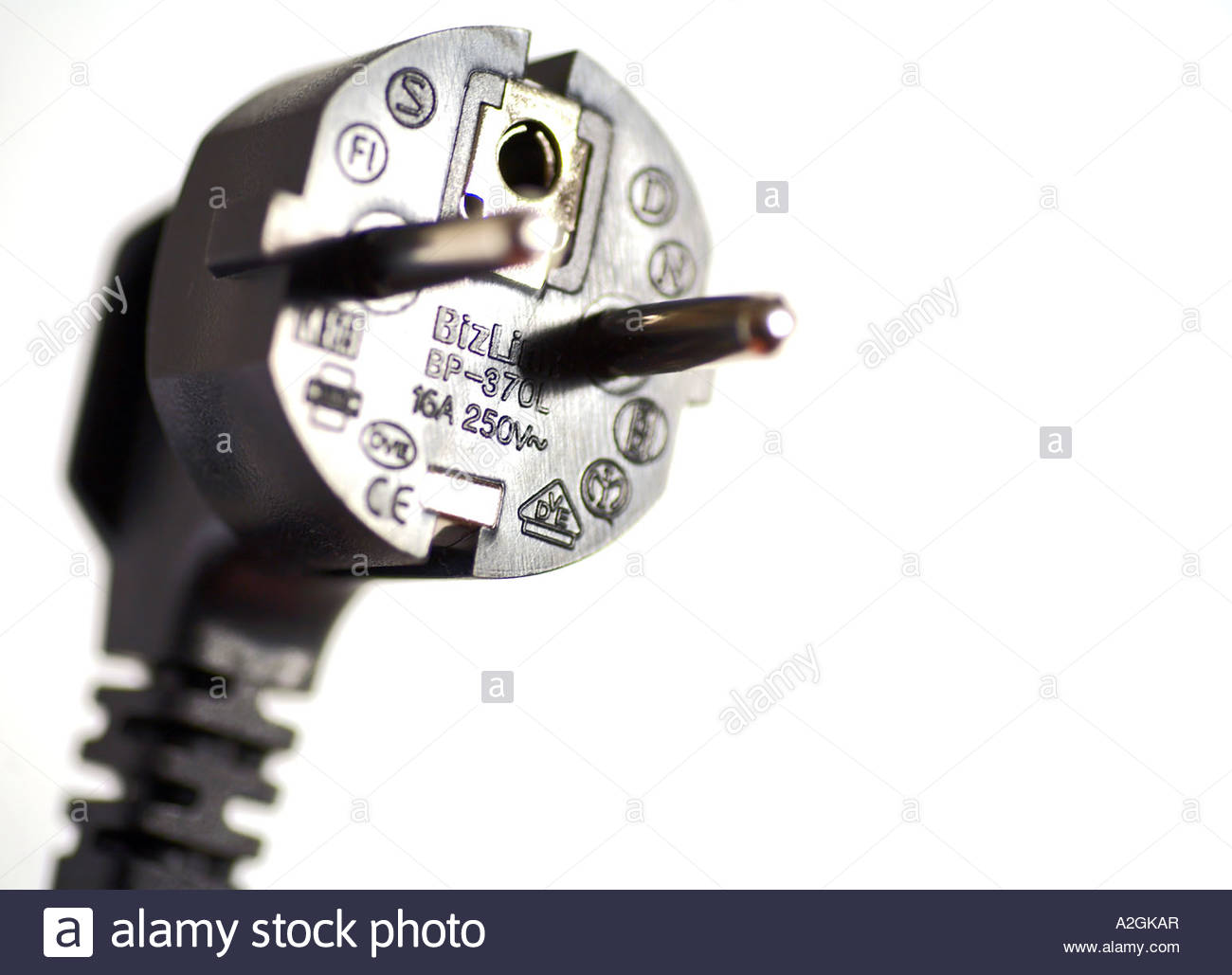 Two pin plug Stock Photo - Alamy