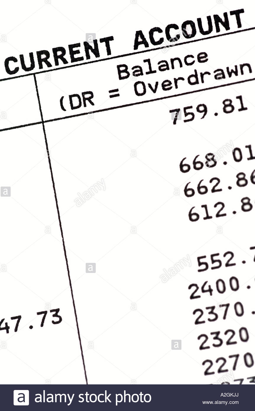 Current account hi-res stock photography and images - Alamy