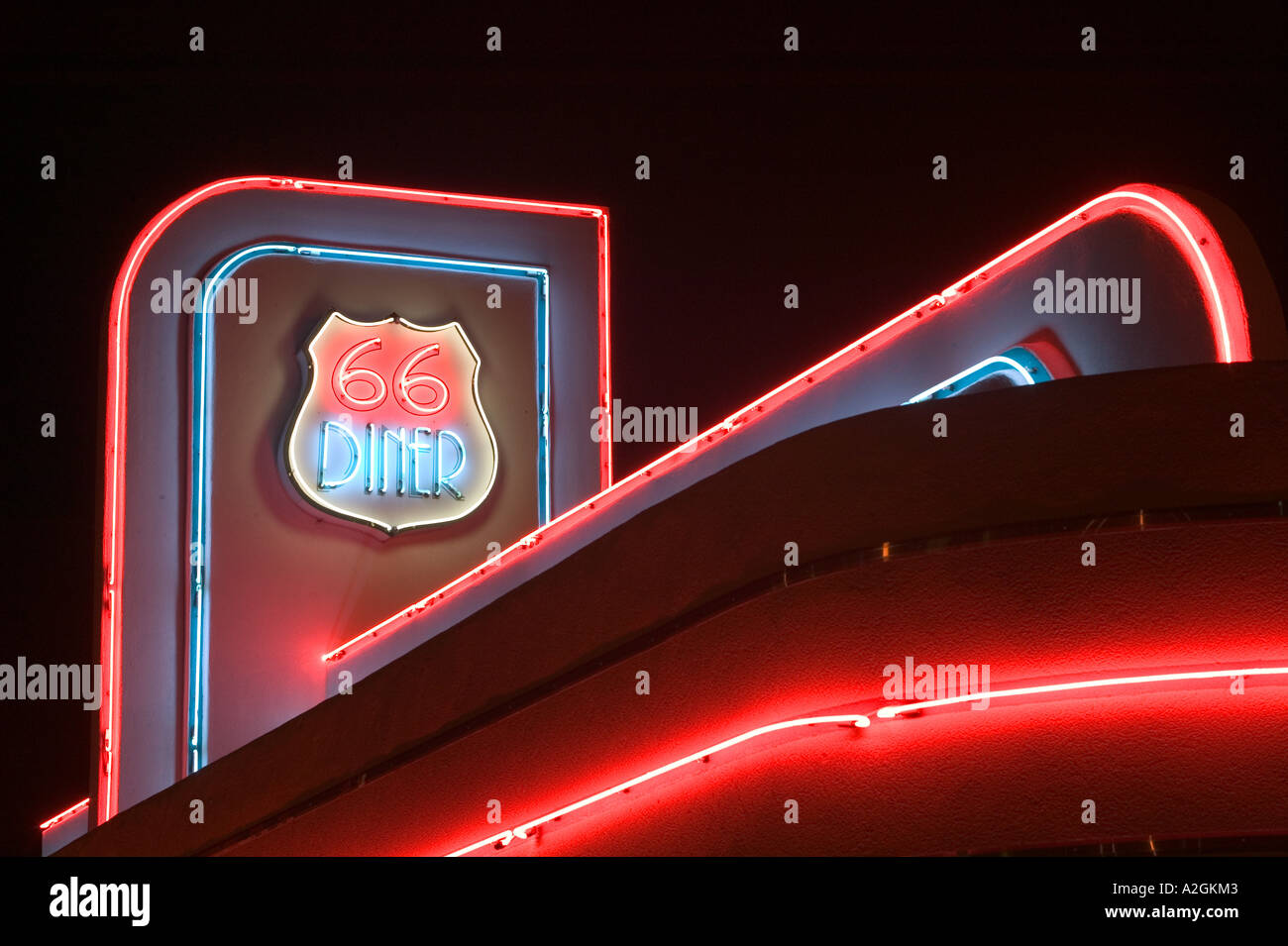 Albuquerque downtown night hi-res stock photography and images - Alamy