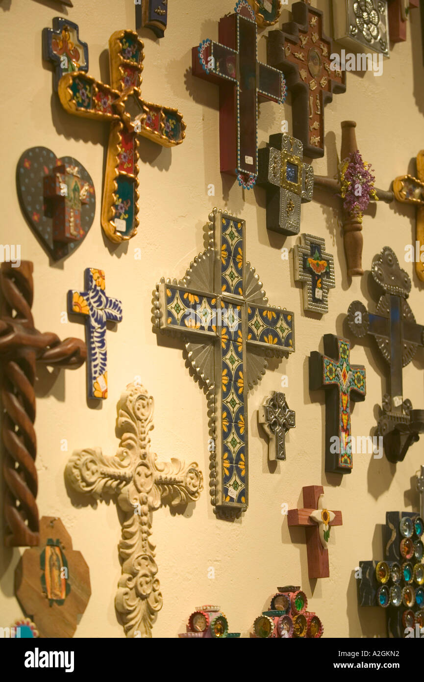 USA, New Mexico, Albuquerque: Old Town Albuquerque Mexican Crafts for ...