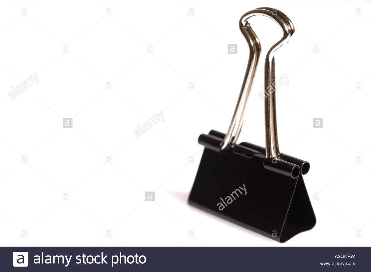 Black metal bulldog clips hi-res stock photography and images - Alamy