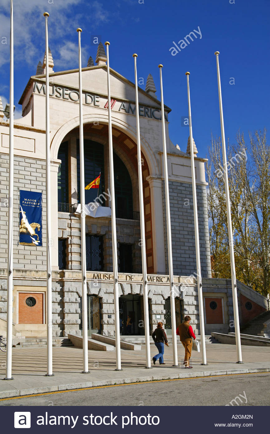 Museo de américa madrid hi-res stock photography and images - Alamy