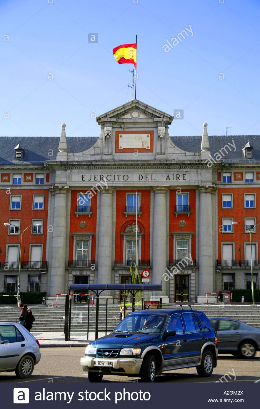 Spanish Air force building, Madrid SPAIN Stock Photo - Alamy