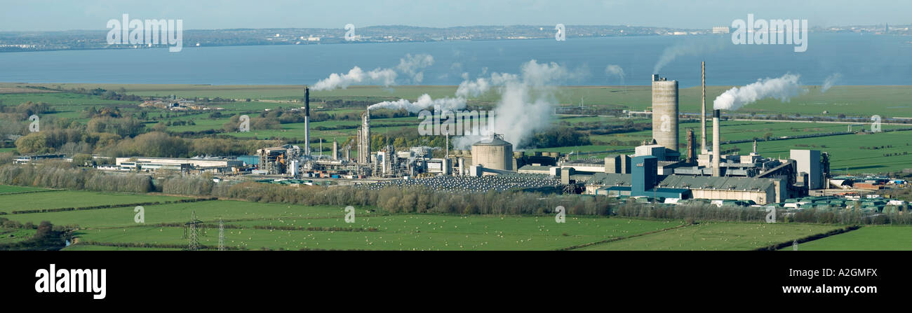 Kemira Growhow fertilizer factory at Ince near Helsby Cheshire UK Stock ...