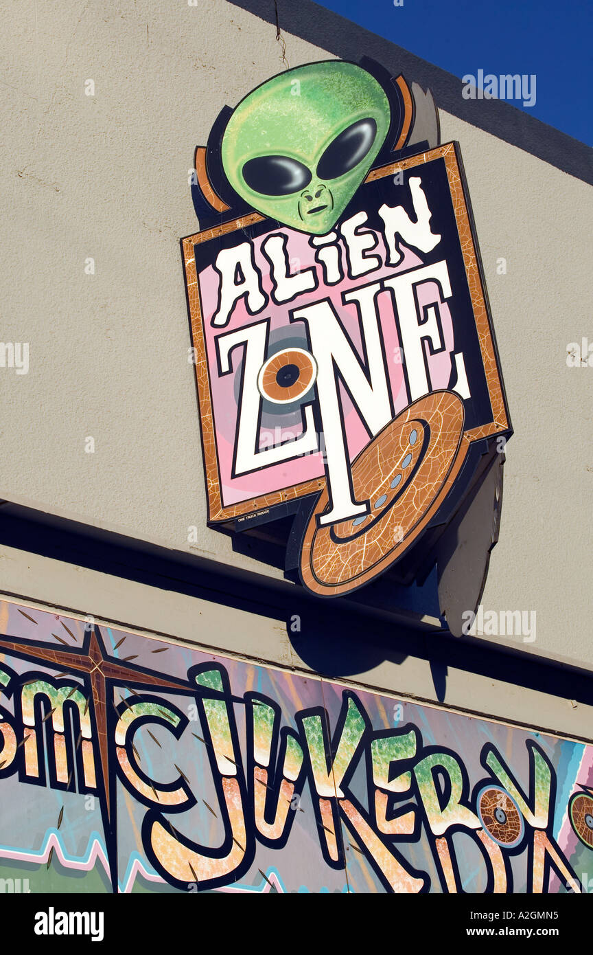 USA, New Mexico, Roswell: America's Capital of Space Alien Abductions ...