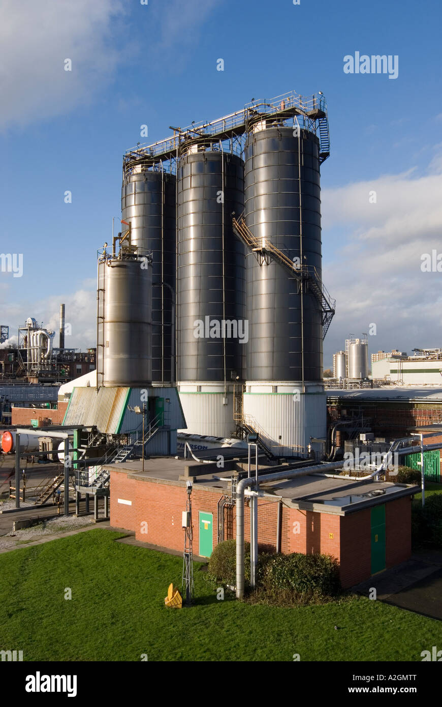 Cargill, formerly Cerestar, in Old Trafford Manchester UK. Food ...