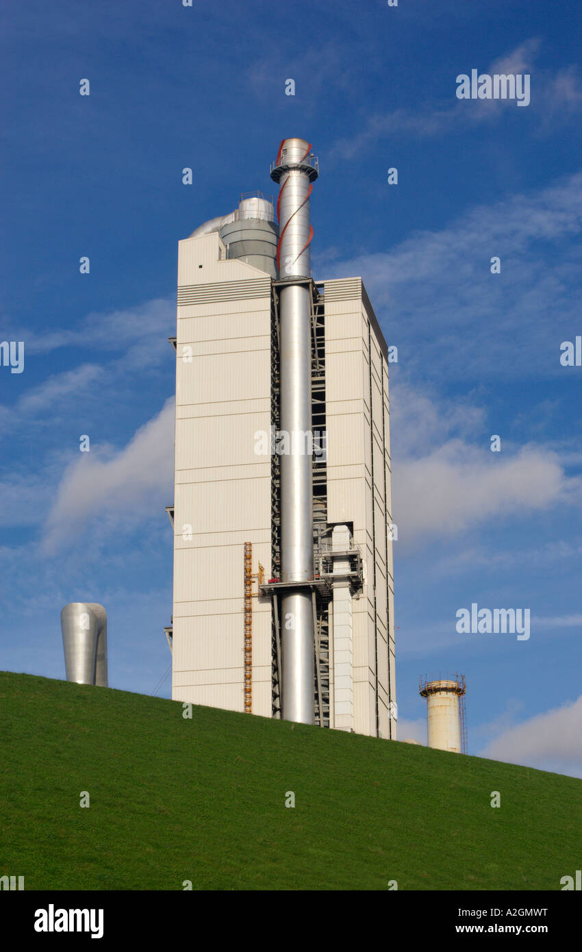 Castle cement works at Padeswood, Clwyd, North East Wales Stock Photo ...