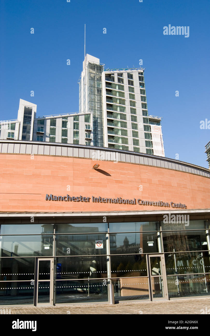 At the manchester international conference centre hi-res stock ...