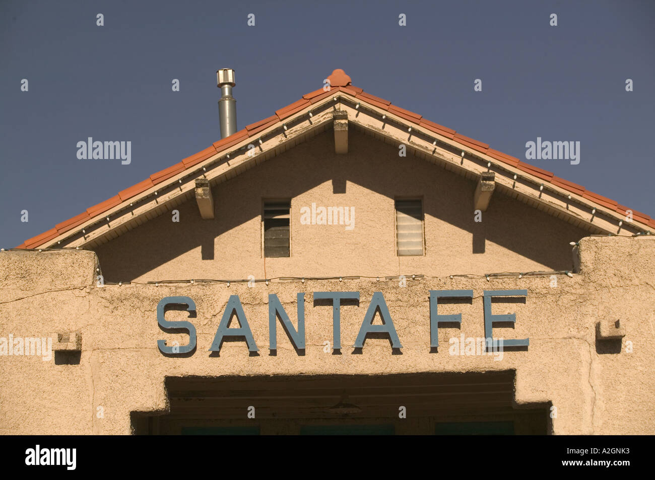 Santa fe sign hi-res stock photography and images - Alamy