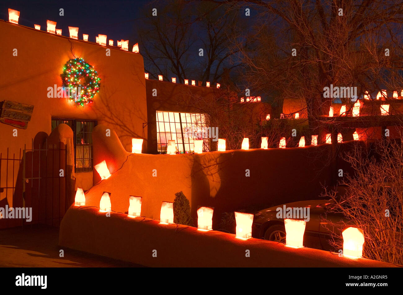 USA, New Mexico, Taos: Historic Ledoux Street Gallery Walk Festival R.C ...