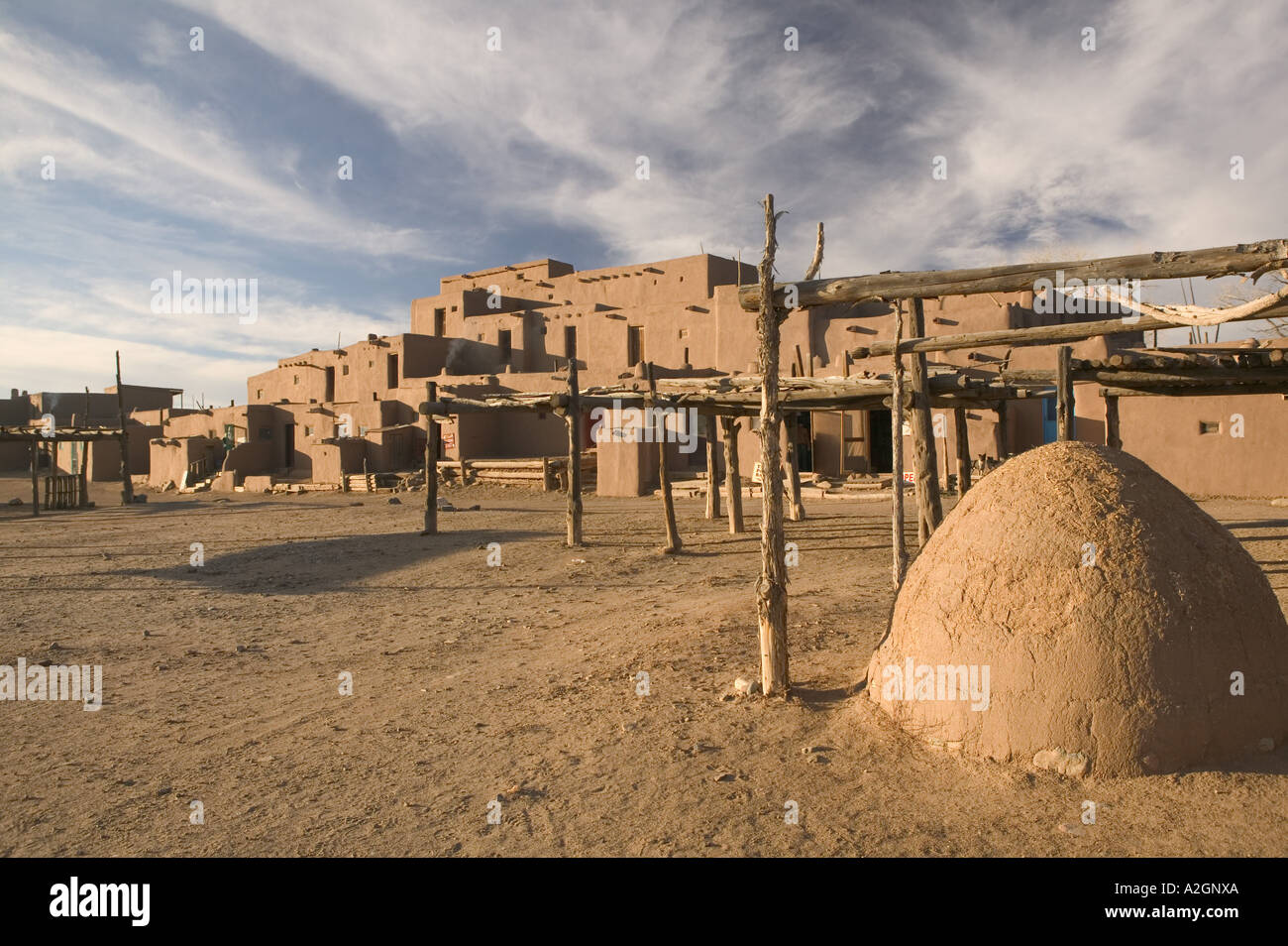 Taos pueblo new mexico view hi-res stock photography and images - Alamy