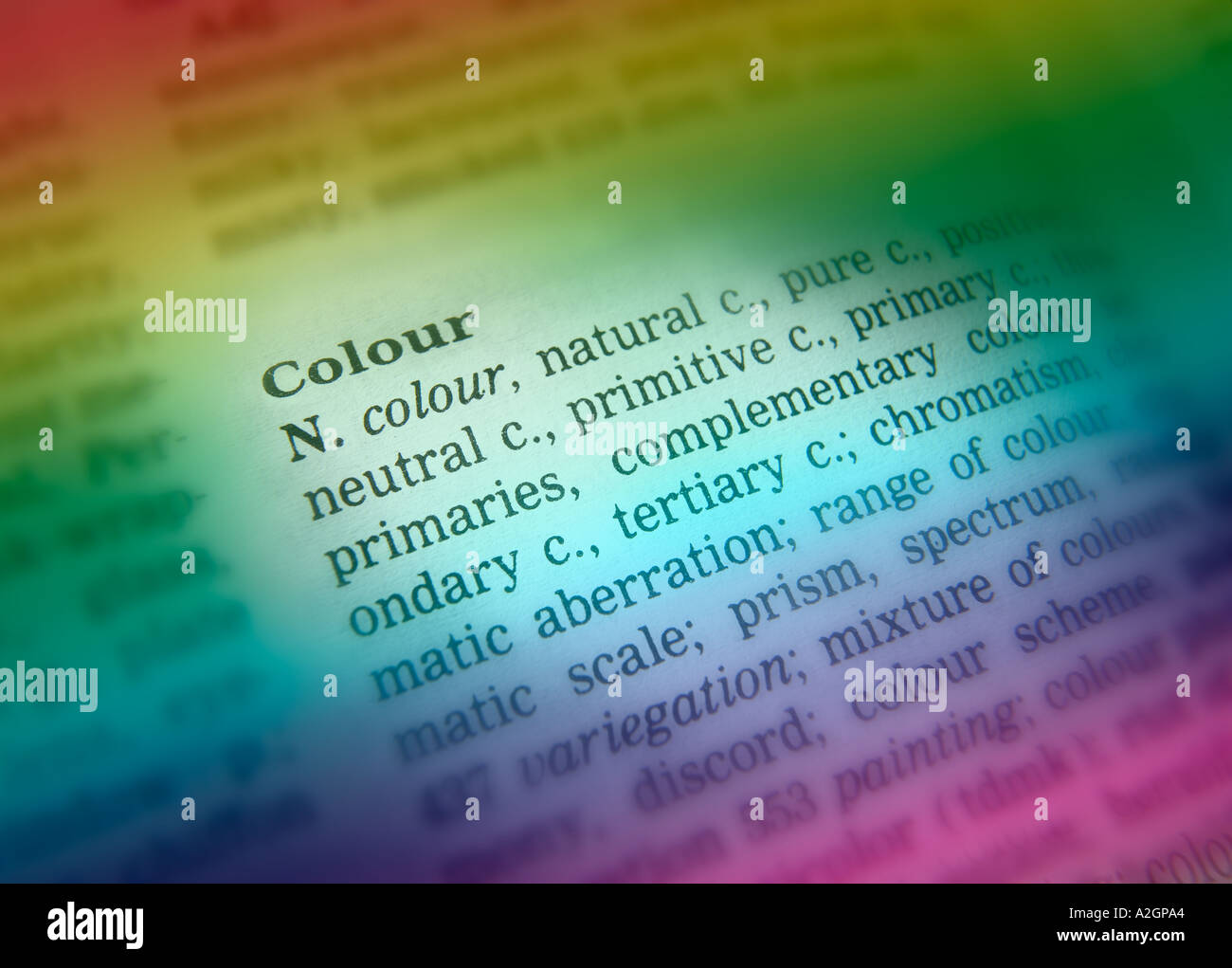 Color page hi-res stock photography and images - Alamy