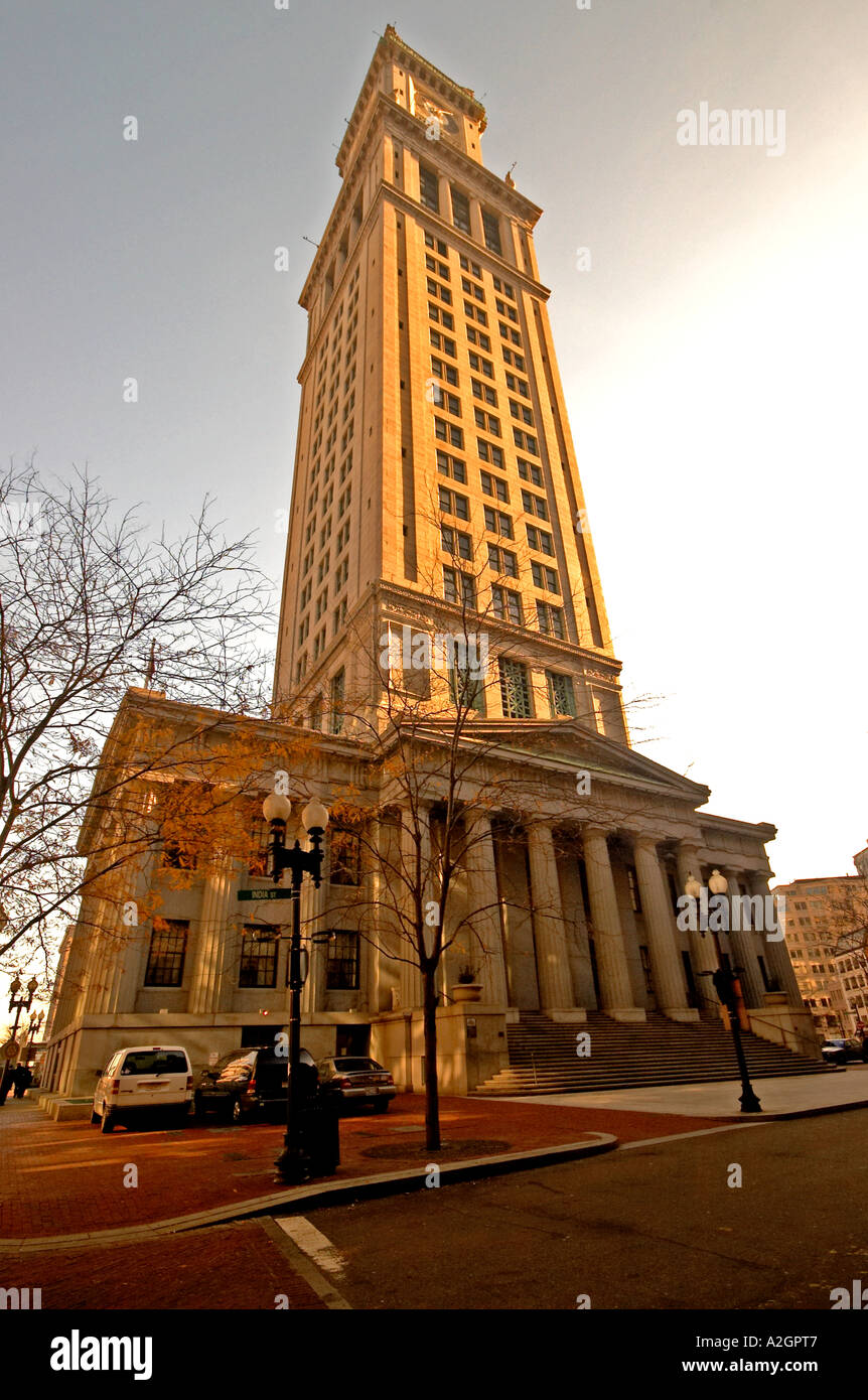 Boston old customs house hi-res stock photography and images - Alamy
