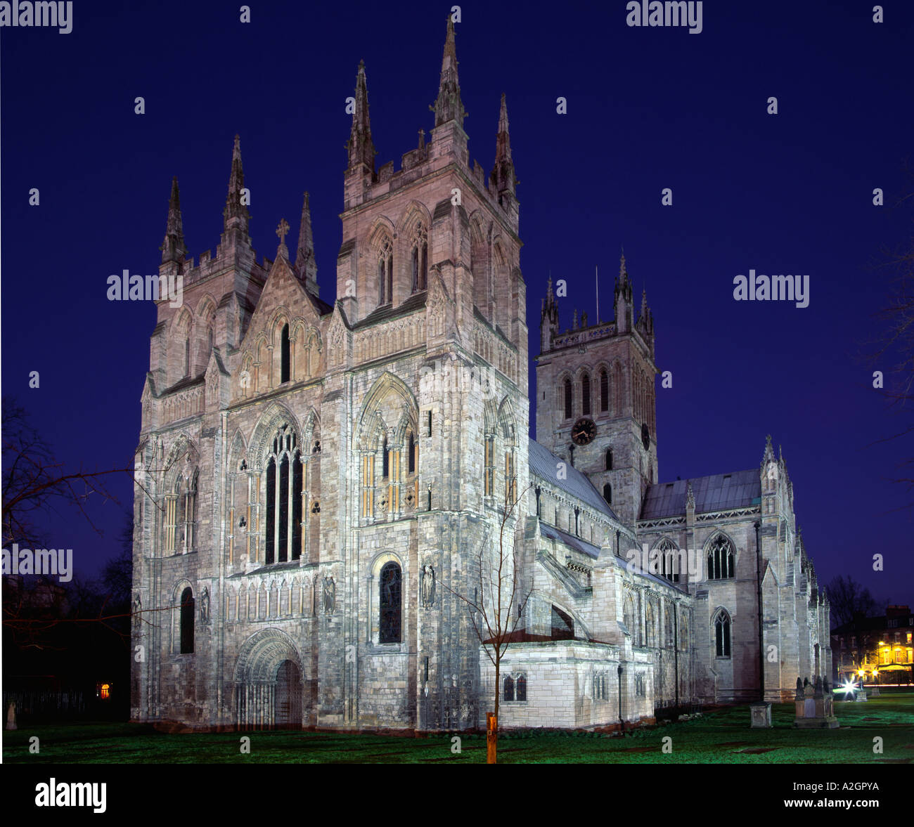 Selby abbey in yorkshire england uk Stock Photo - Alamy