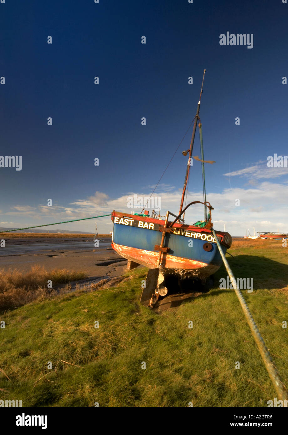 Old Boat East Bar Liverpool at Heswall The Wirral Merseyside UK Stock ...