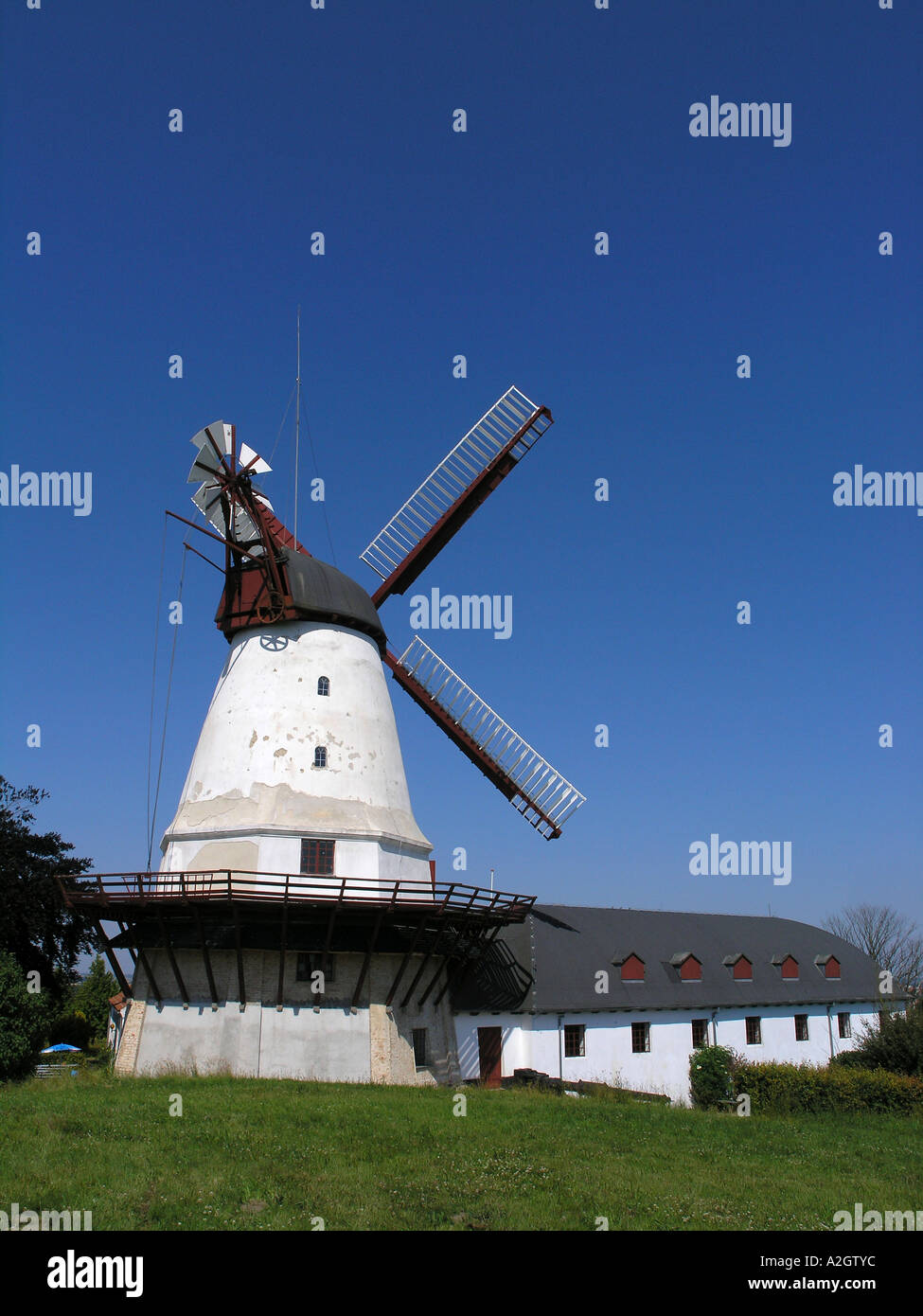 Dybbol Molle mill has become a symbol of everything danish Stock Photo ...