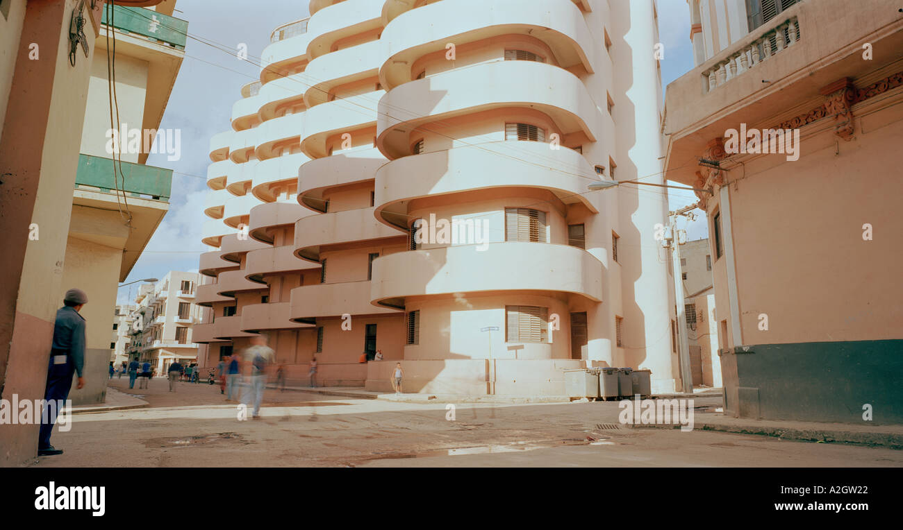 World Cities. The art deco Solimar Building in the beautiful city of ...