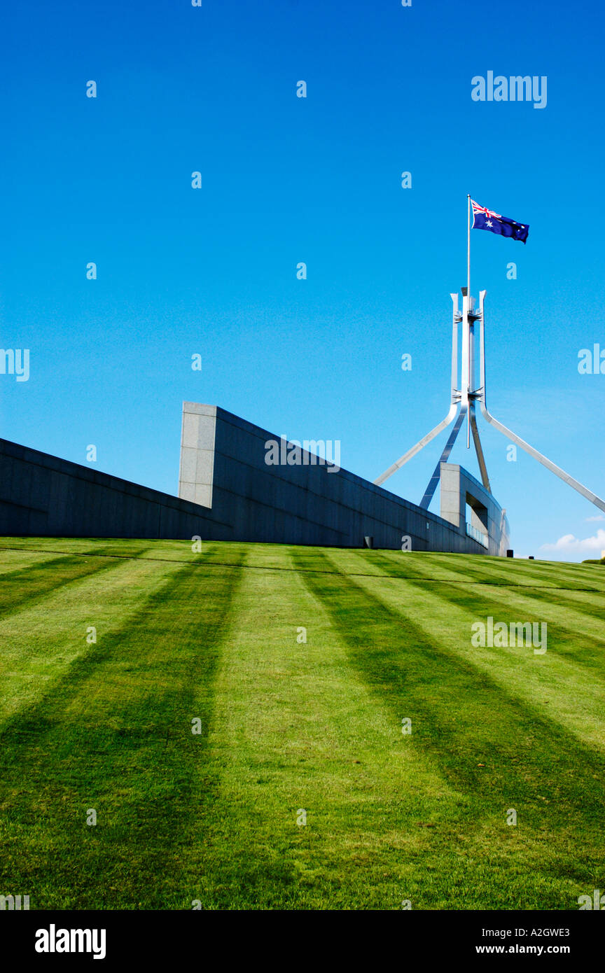 Modern australian architecture flagpole hi-res stock photography and images - Alamy