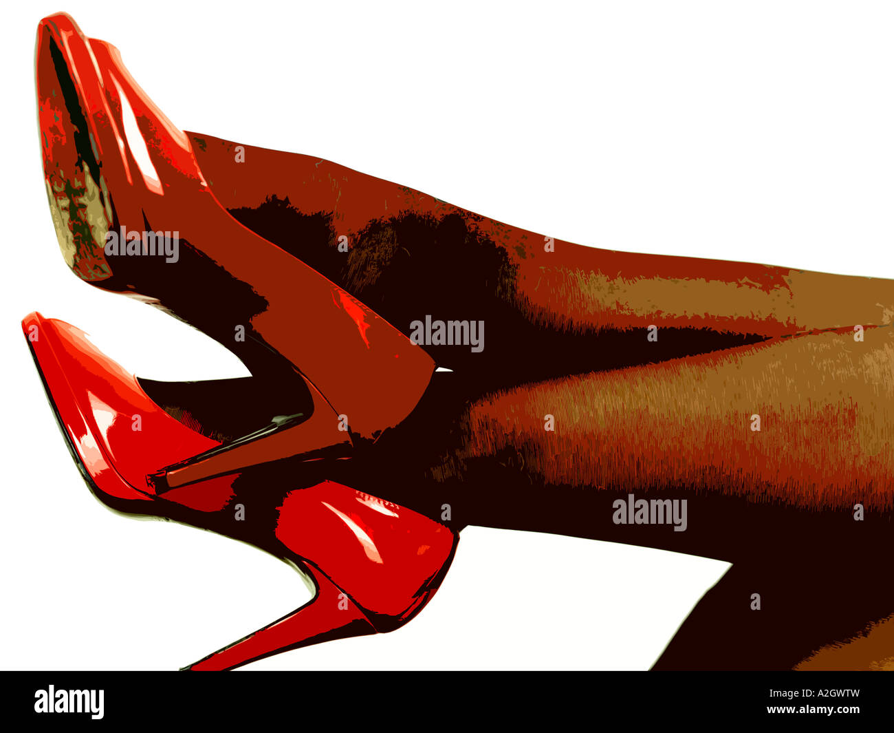 Stiletto graphics hi-res stock photography and images - Alamy