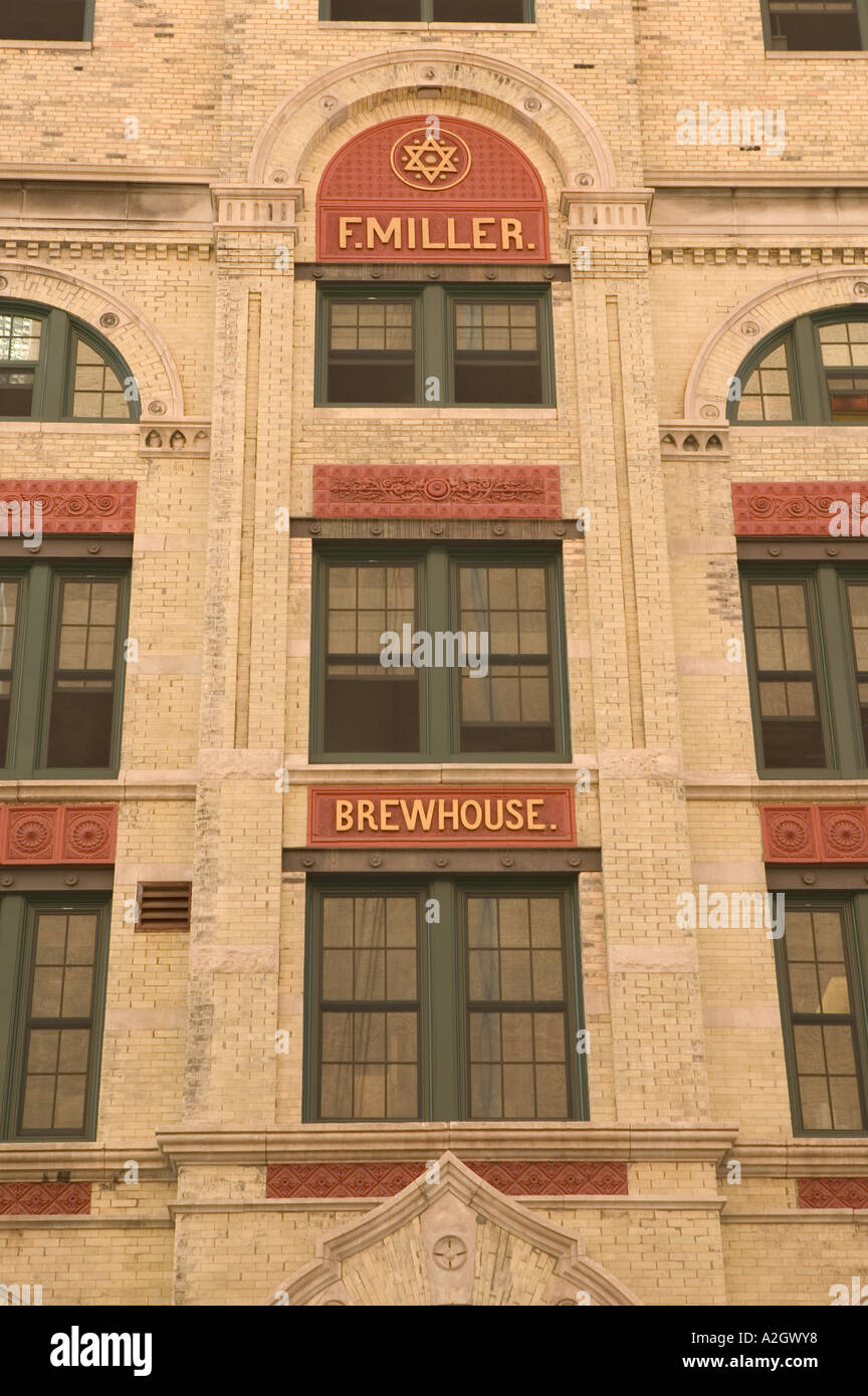 USA, Wisconsin, Milwaukee: America's Beer Capital: Miller Brewing Co ...