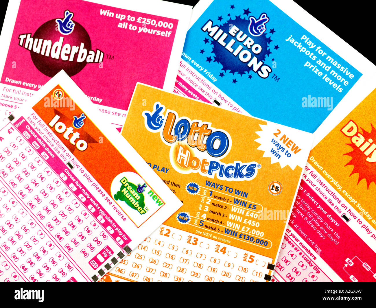 Scratch tickets hi-res stock photography and images - Alamy