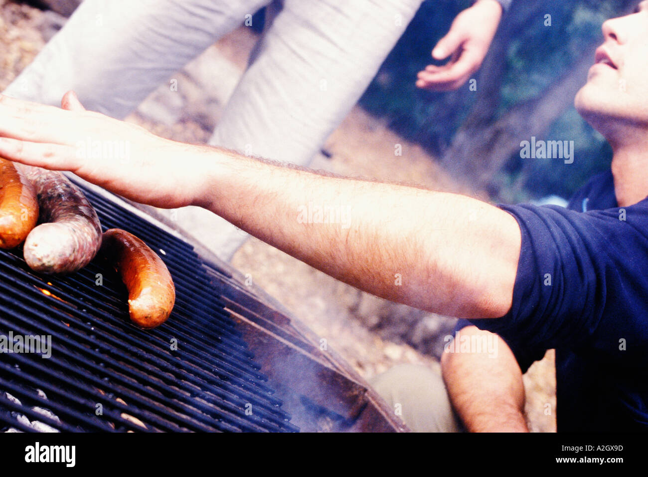 California Big Sur Camp Cook Stock Photo - Alamy