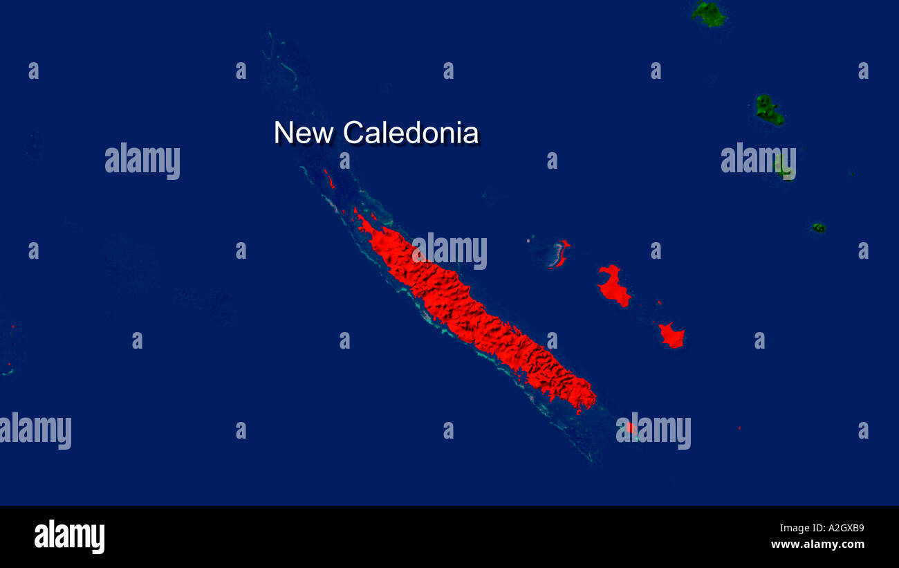 New Caledonia Map Location