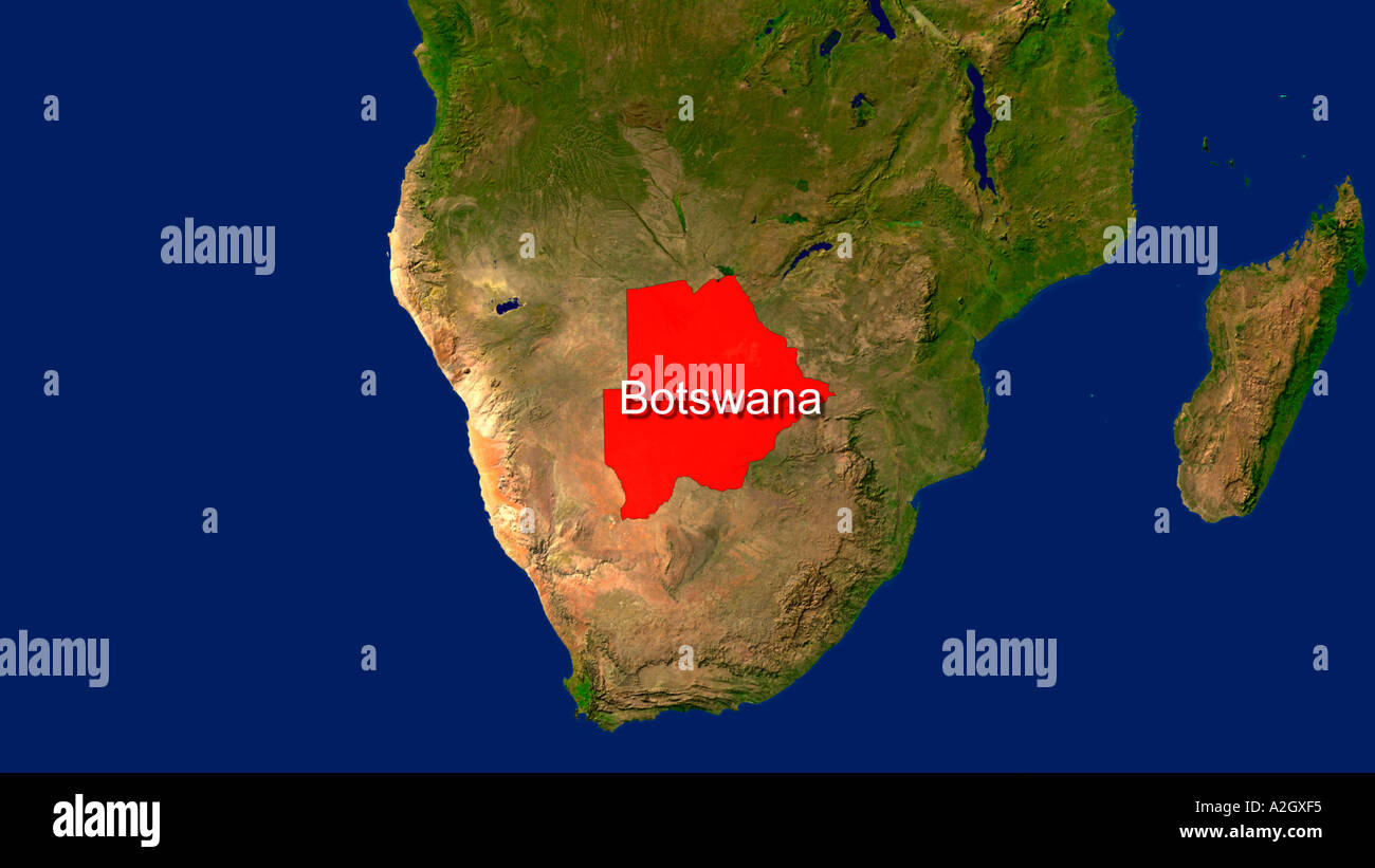 Maps of botswana hi-res stock photography and images - Alamy