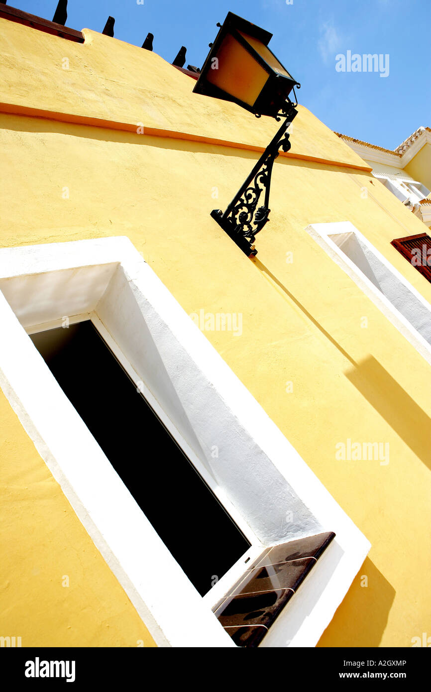 Spanish spain windows villas travel textures concepts hi-res stock ...