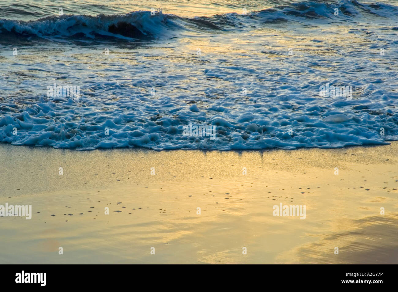 Indonesia Bali Kuta Beach sunset waves Stock Photo - Alamy