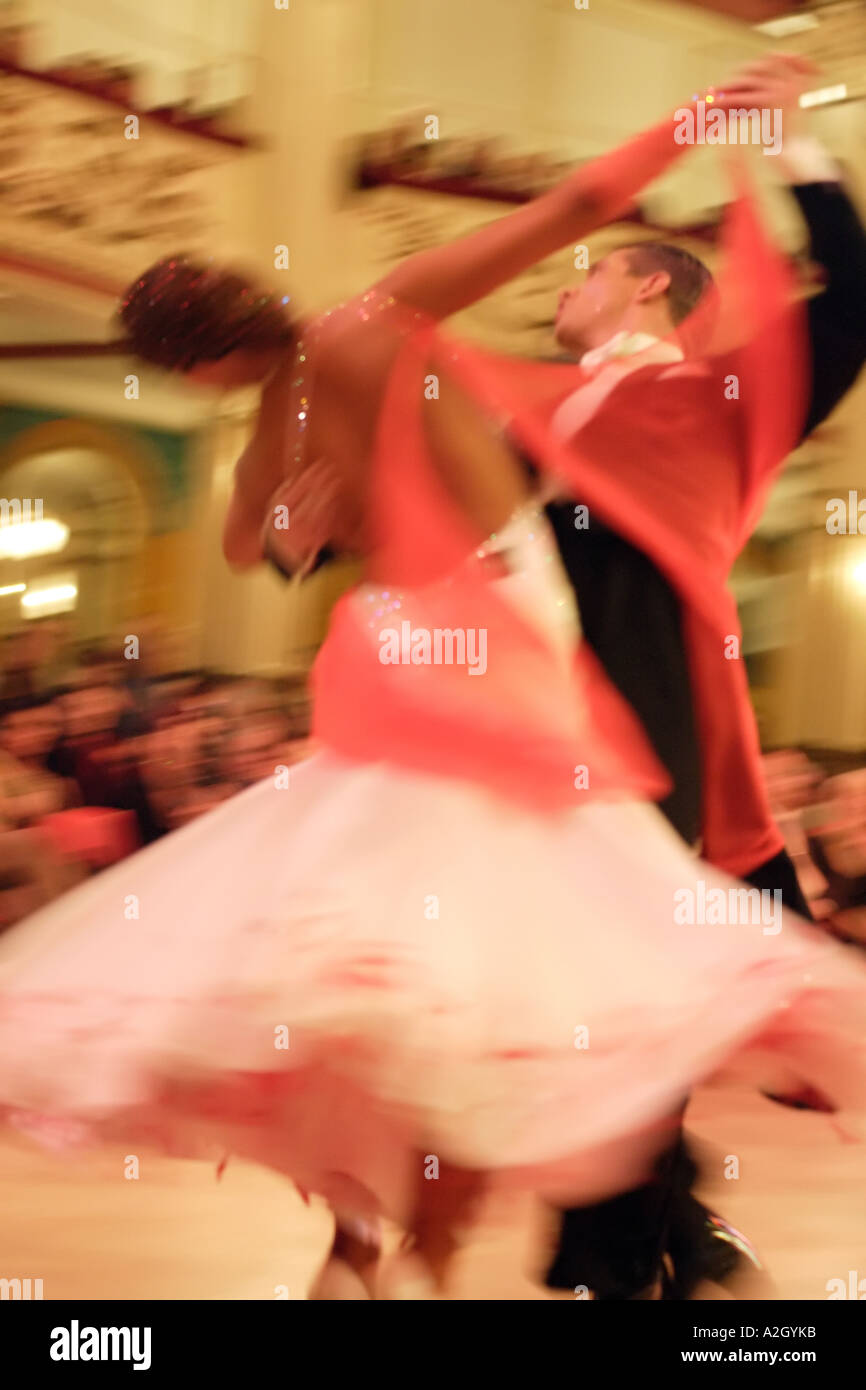 The Blackpool Dance Festival 2005 in the Blackpool Winter Gardens ...