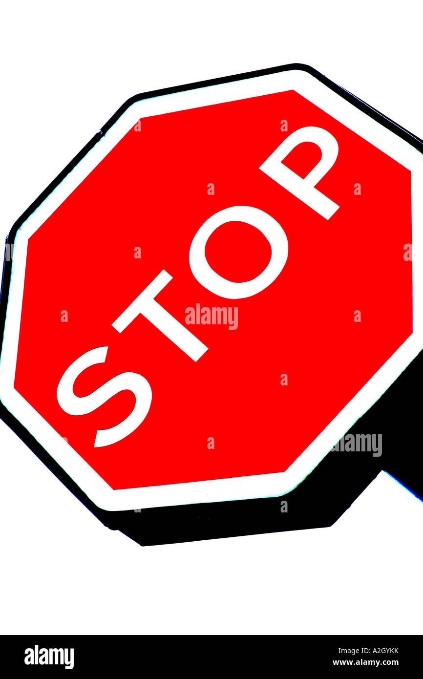 Stop signs concepts road hi-res stock photography and images - Alamy
