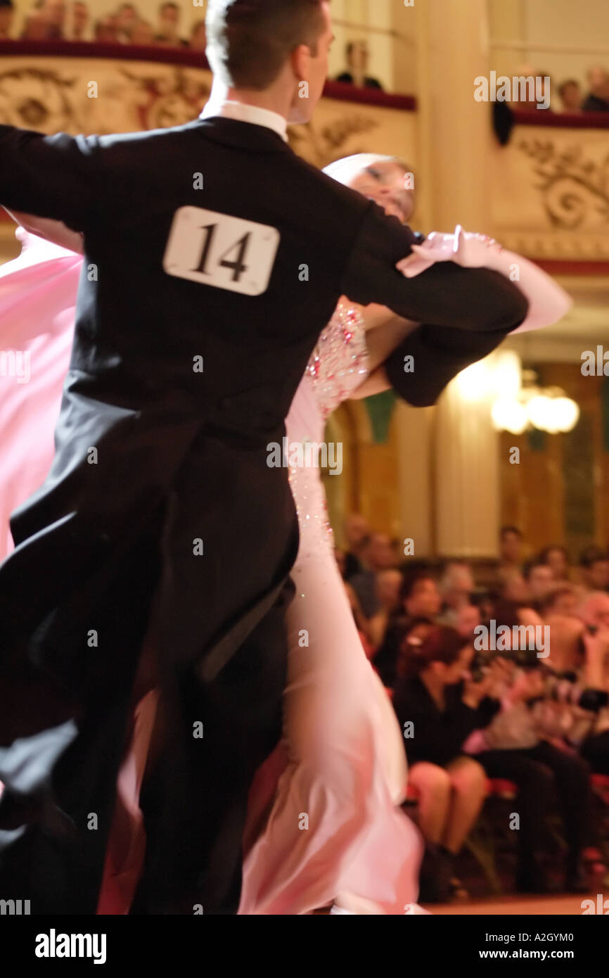 The Blackpool Dance Festival 2005 in the Blackpool Winter Gardens ...