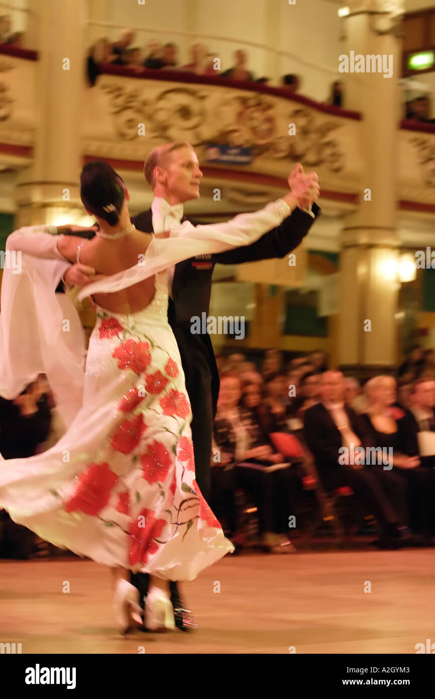 The Blackpool Dance Festival 2005 in the Blackpool Winter Gardens ...
