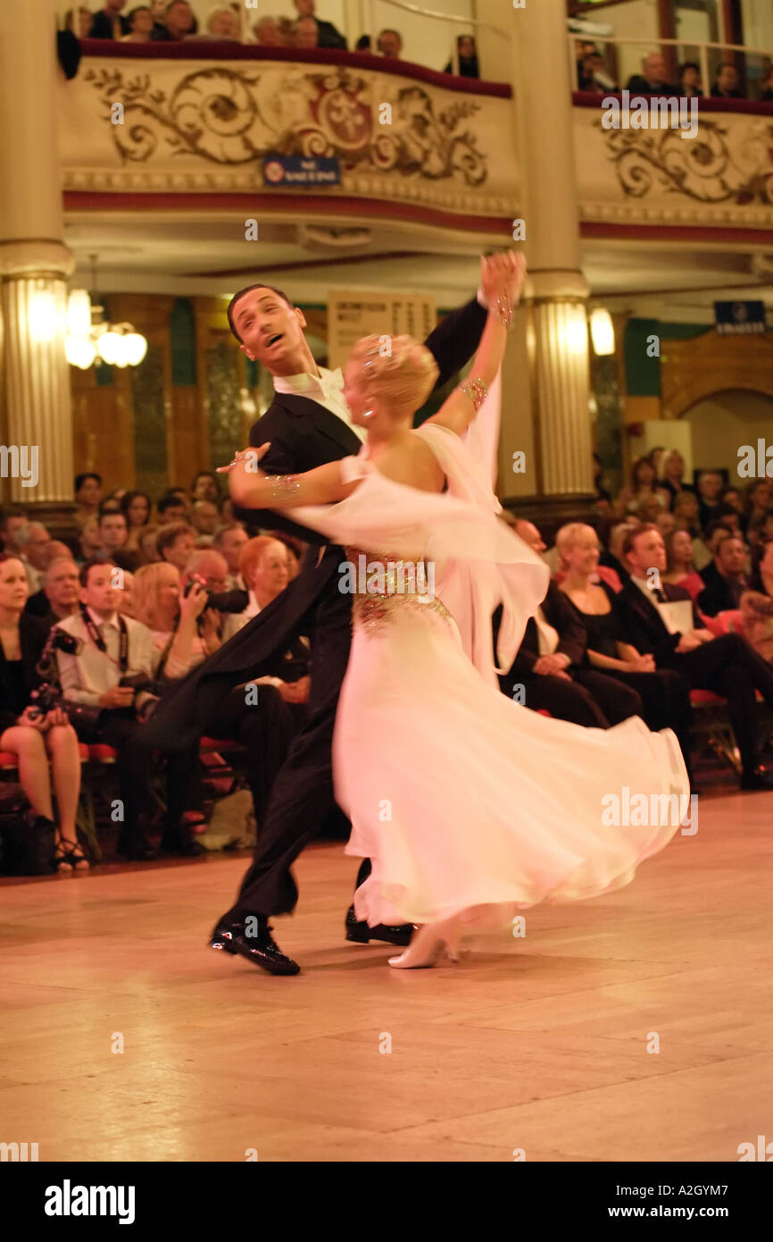 The Blackpool Dance Festival 2005 in the Blackpool Winter Gardens ...