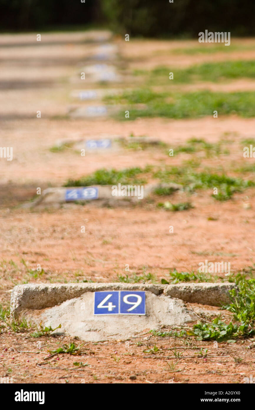 Campsite marker hi-res stock photography and images - Alamy