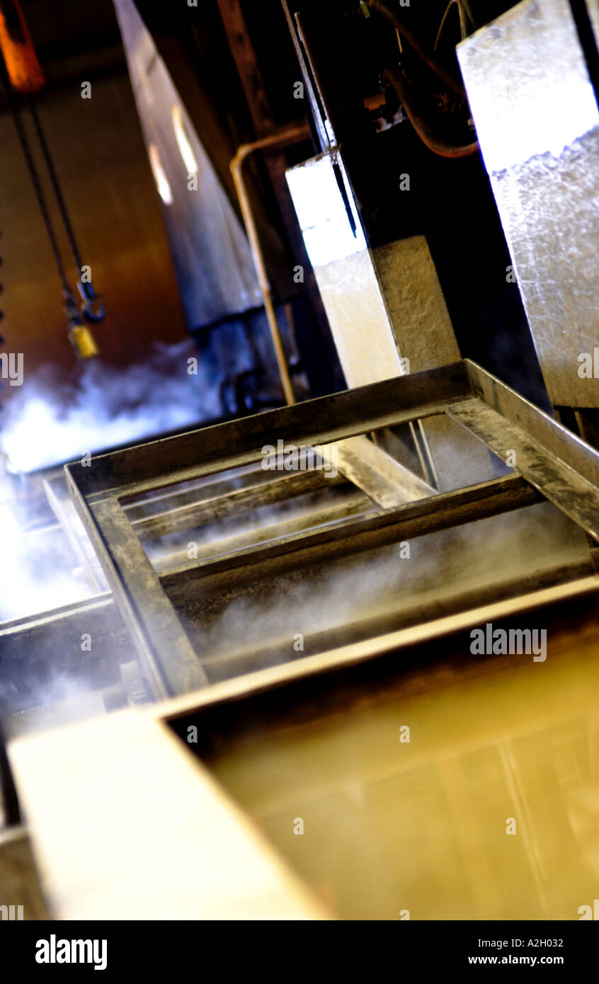 Industrial acid wash tank Stock Photo - Alamy