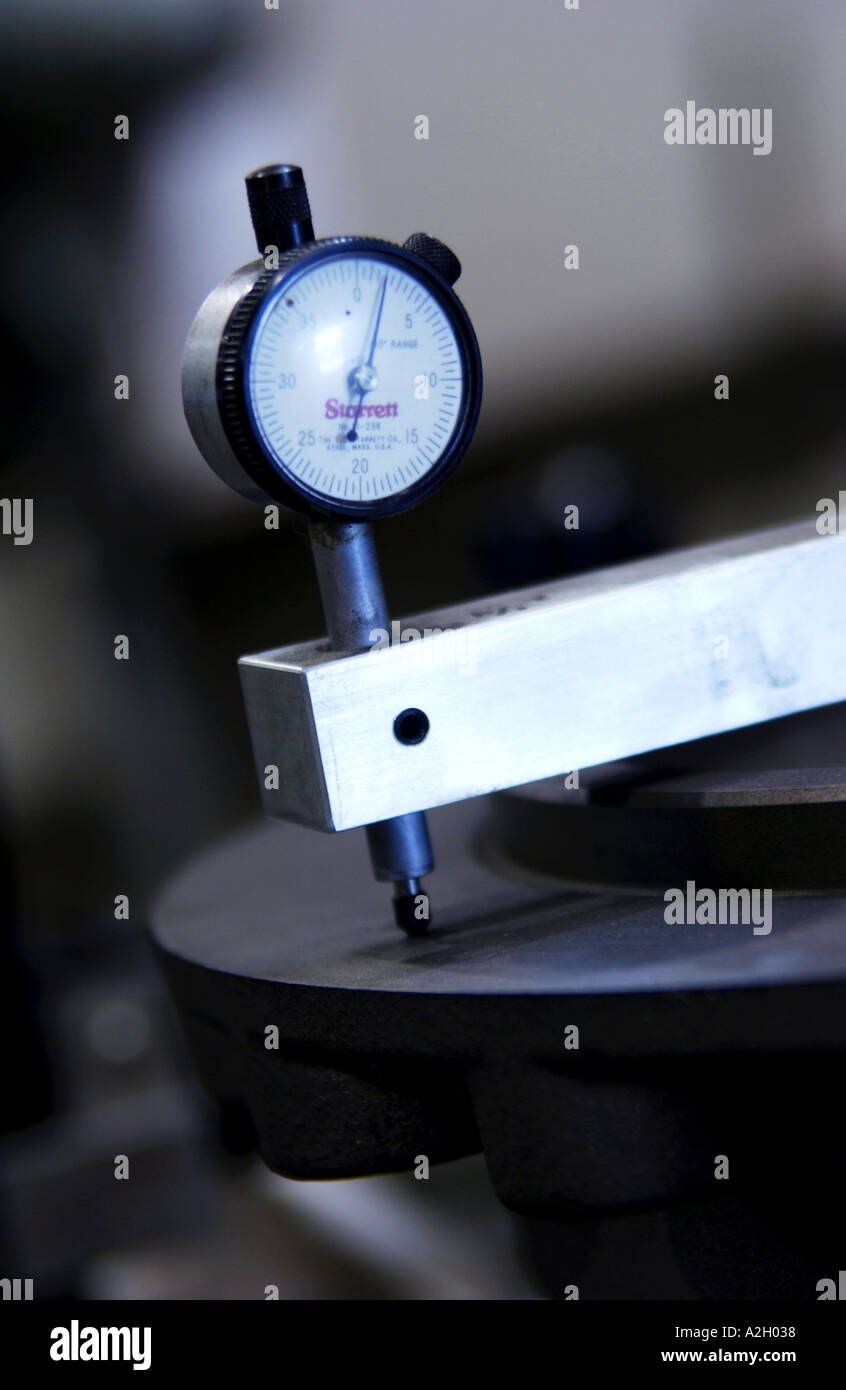 Metal cutting gauge Stock Photo - Alamy