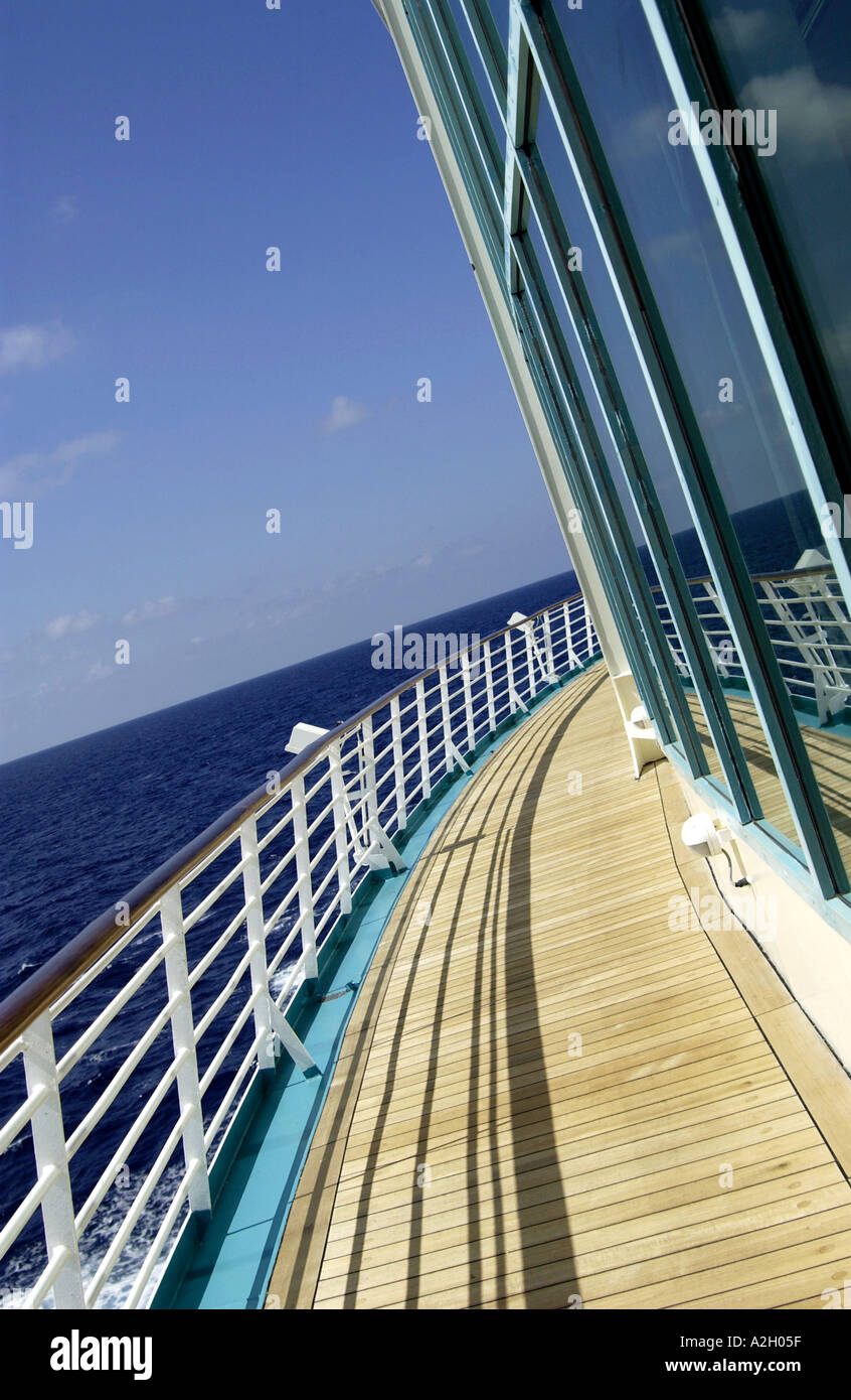Balcony railing on cruise ship Stock Photo - Alamy