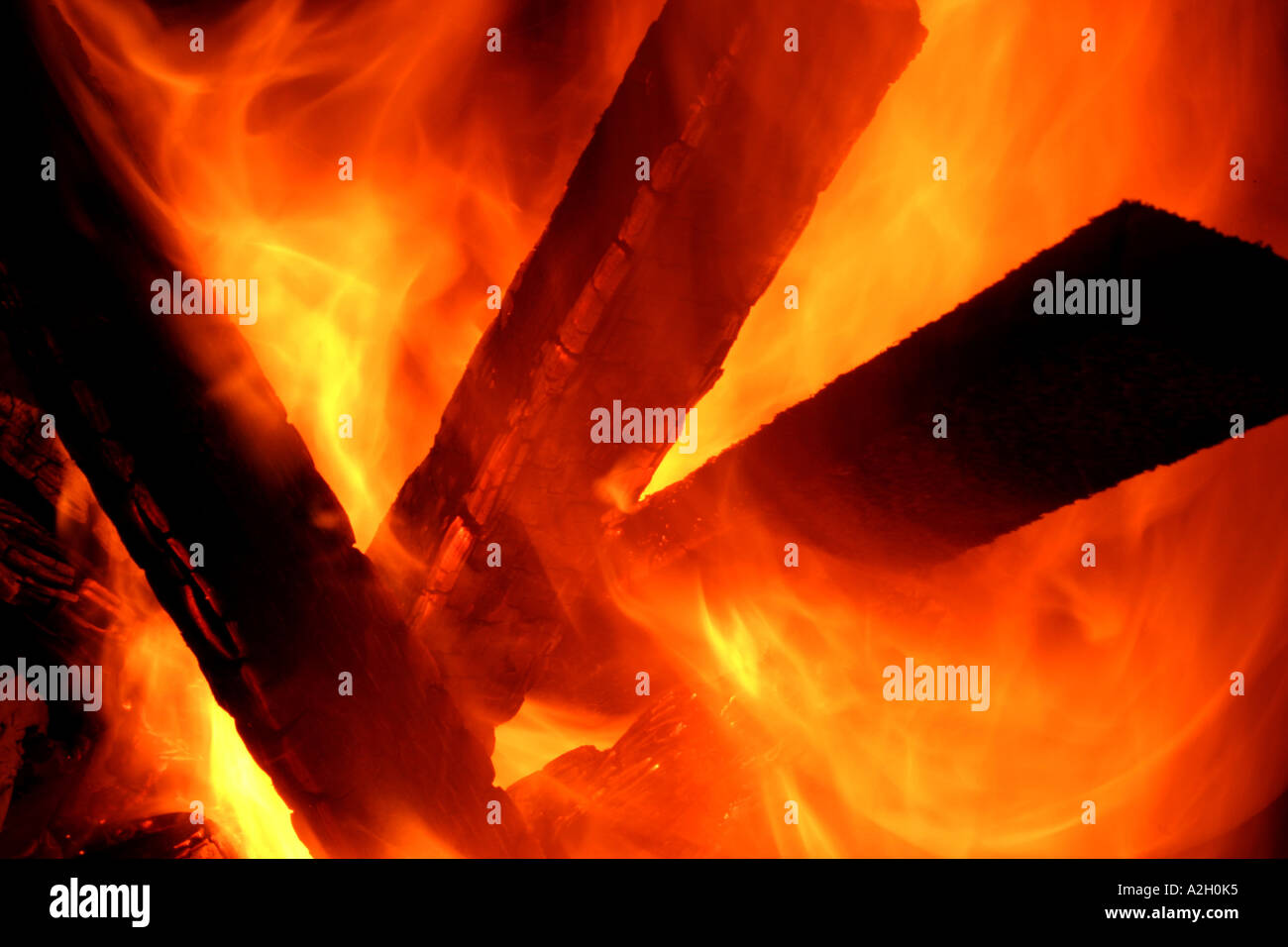 fire in an oil drum Stock Photo - Alamy