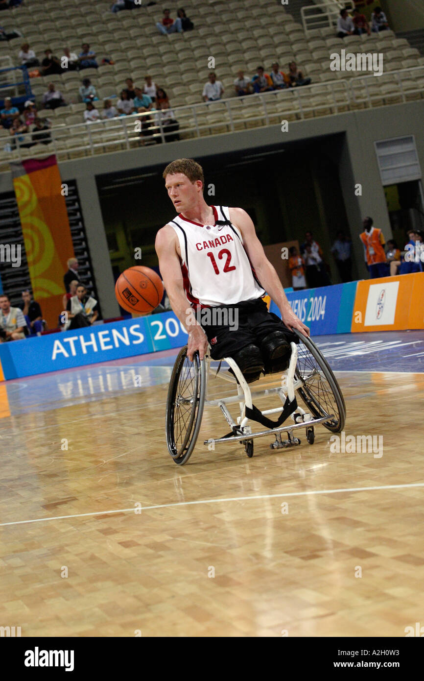 Patrick Anderson the Canadians captain in the final gold medal ...