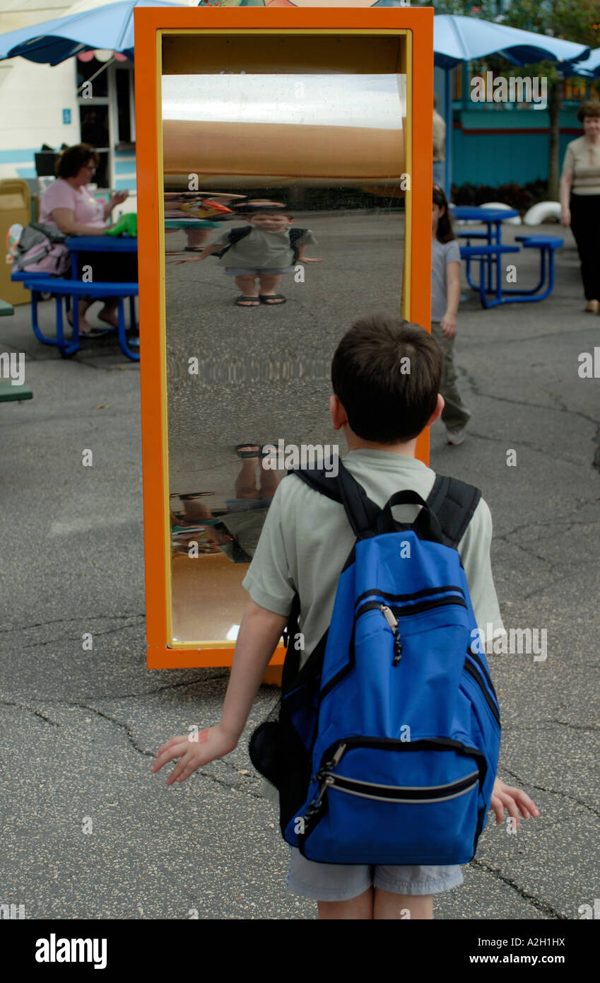 Fun House Mirror Stock Photos & Fun House Mirror Stock Images - Alamy