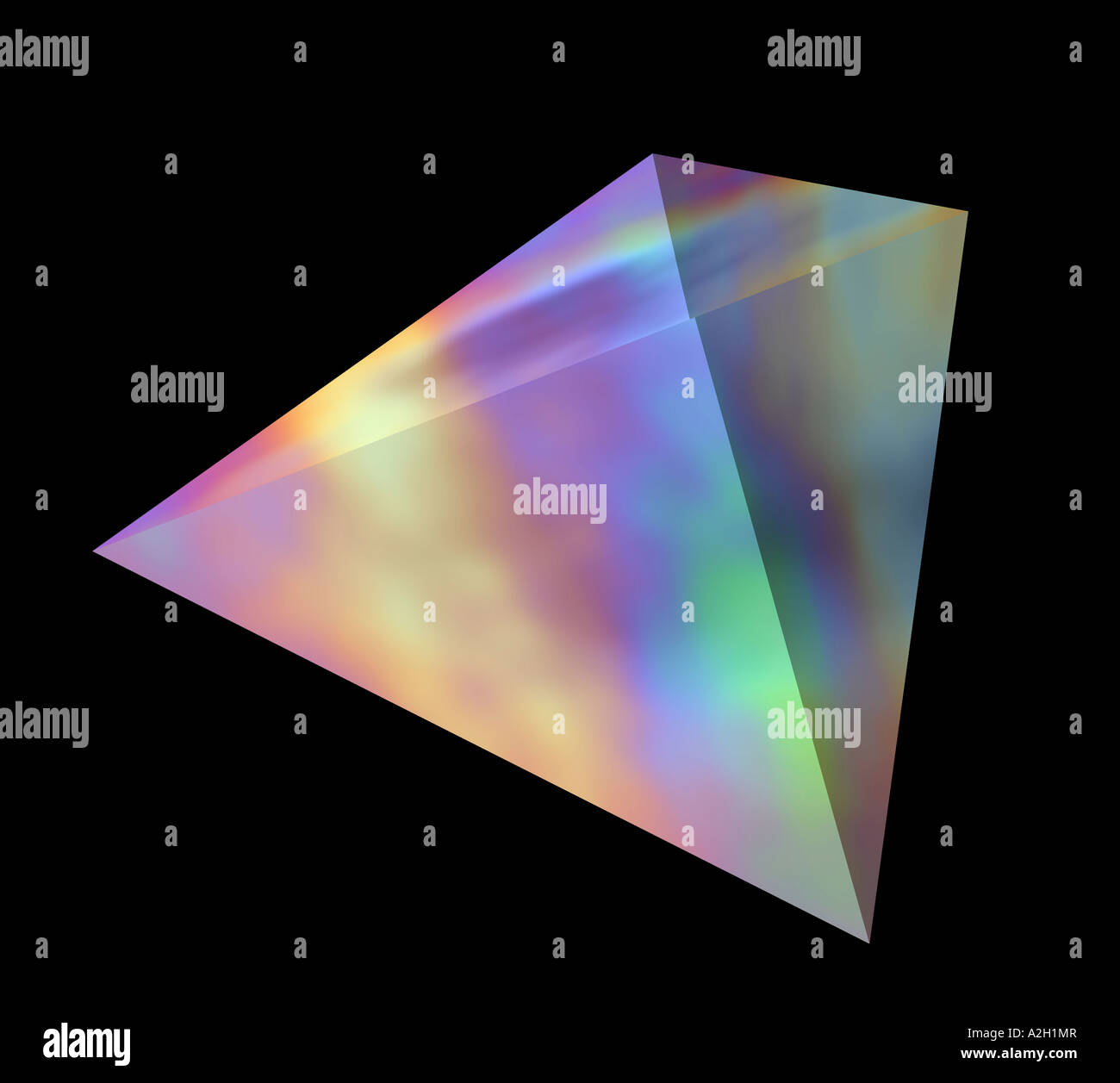 tetrahedron a polyhedron with 4 faces made of equilateral triangles 6 ...