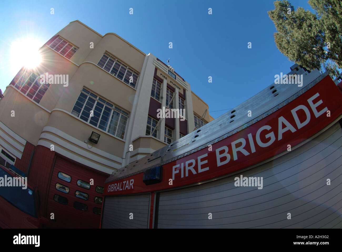 sunshine gibraltar blue sky spain espana british sovereignty horizontal ...