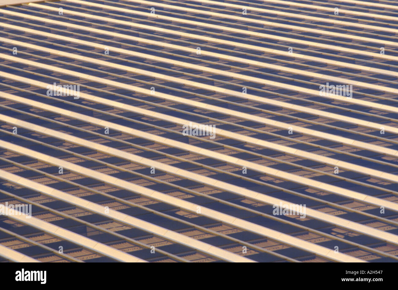 Exterior window patterns of ABC Entertainment Center Building Century ...