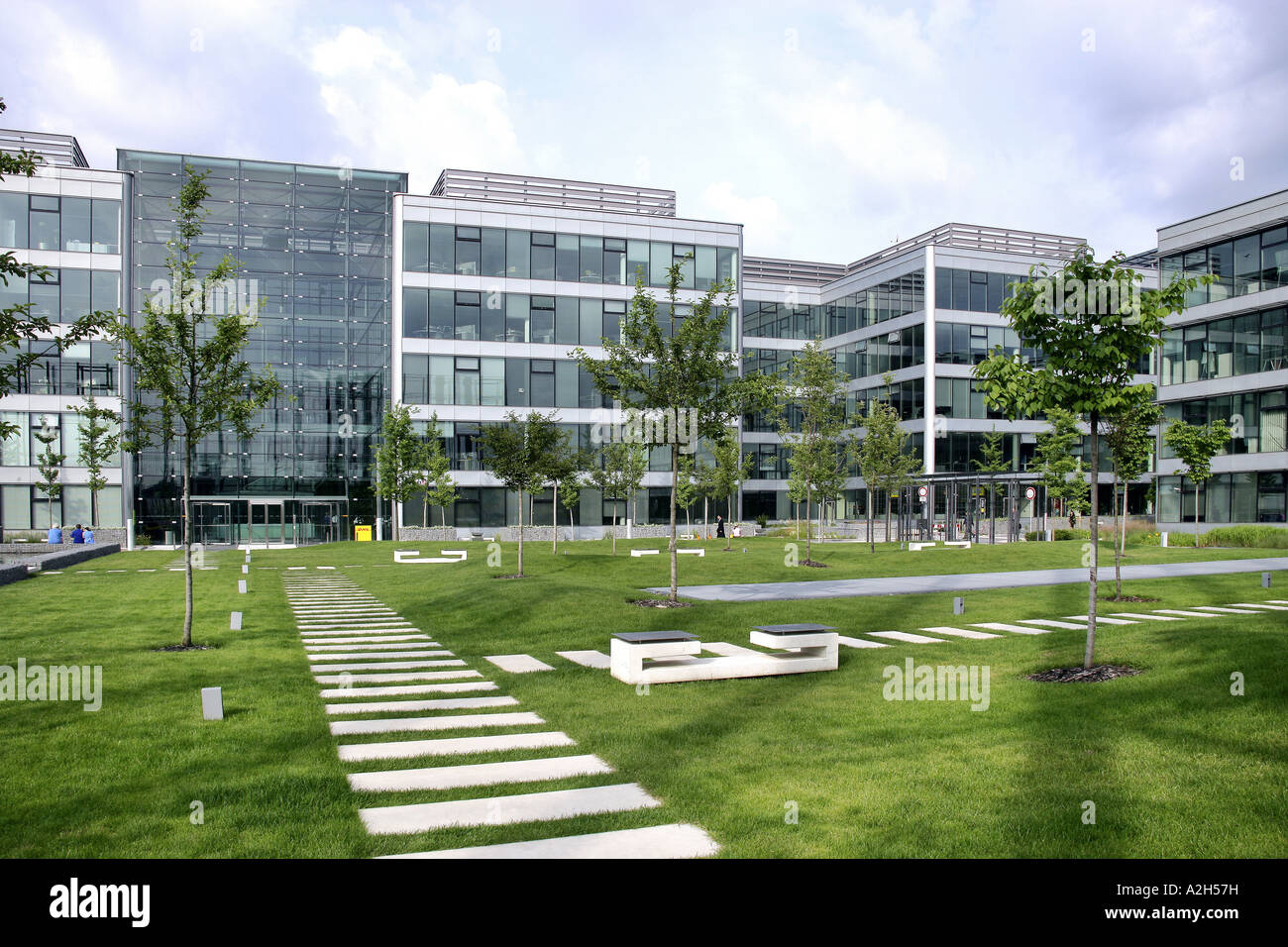 Prague modern office houses hi-res stock photography and images - Alamy