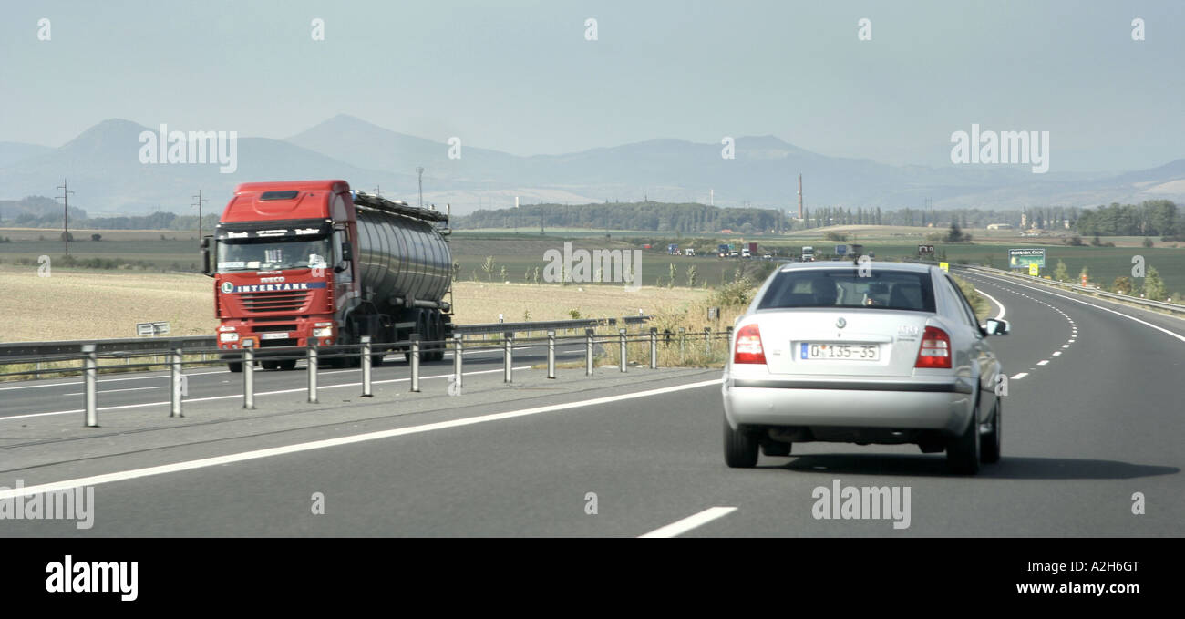 Motorway lay by hi-res stock photography and images - Alamy