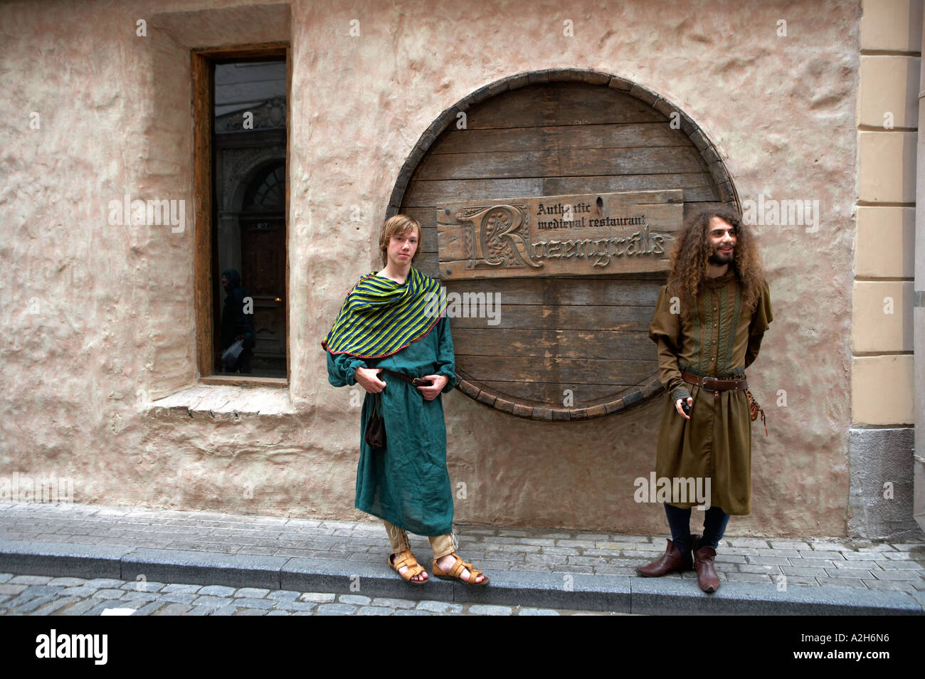 Rozengrals Medieval Resaurant Old Town Riga Latvia Model release 479 ...