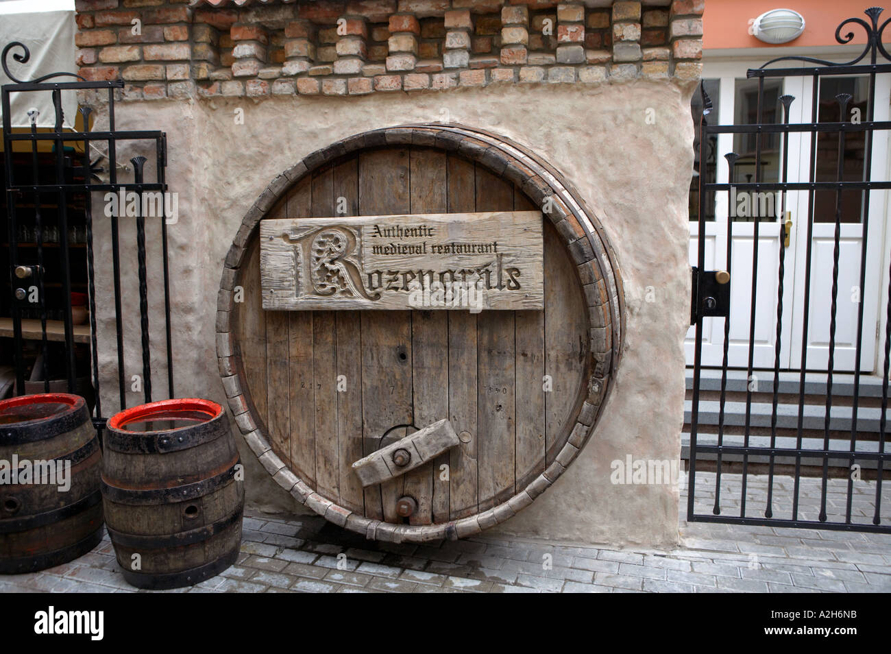 Rozengrals Medieval Resaurant Old Town Riga Latvia Model release 479 ...