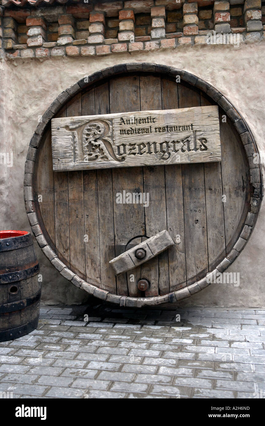 Rozengrals Medieval Resaurant Old Town Riga Latvia Model release 479 ...